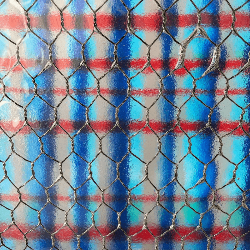 Steel Chicken Wire - Prism Glass Company - Light. Refracted.
