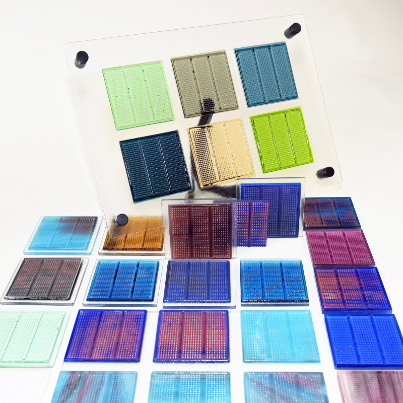 Color Tiles - Prism Glass Company - Light. Refracted.