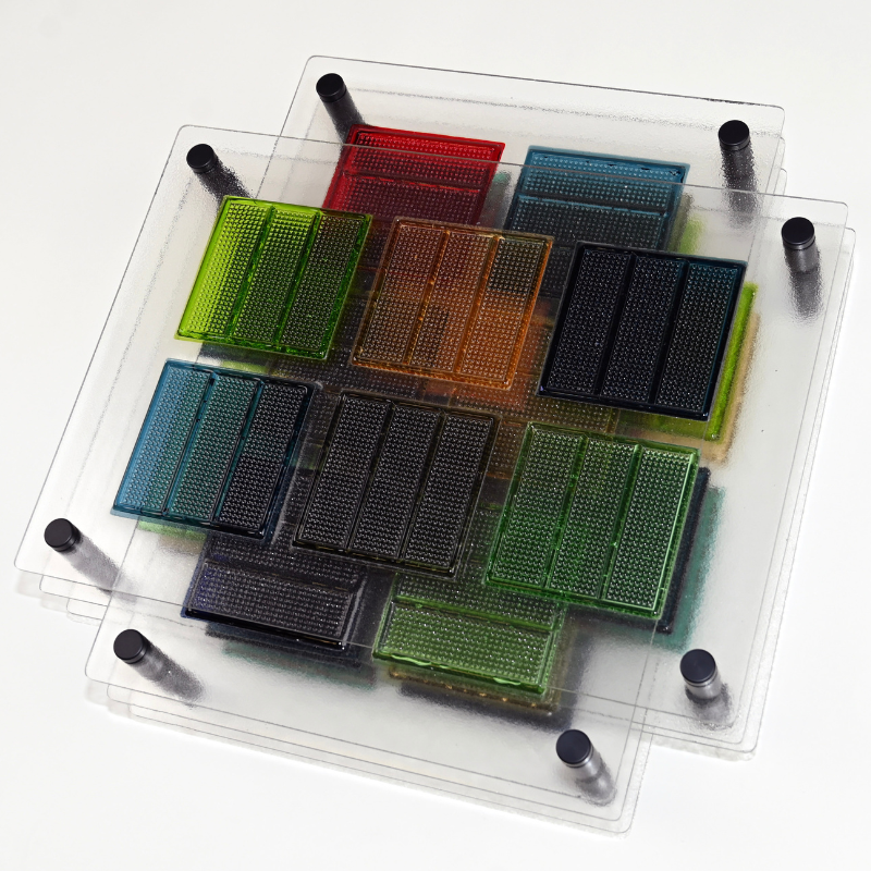 Artisan Glass Pattern Panels - Prism Glass Company - Light. Refracted ...